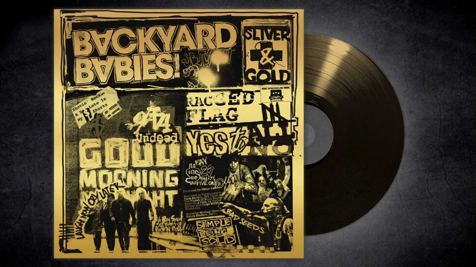 Backyard Babies - Sliver And Gold